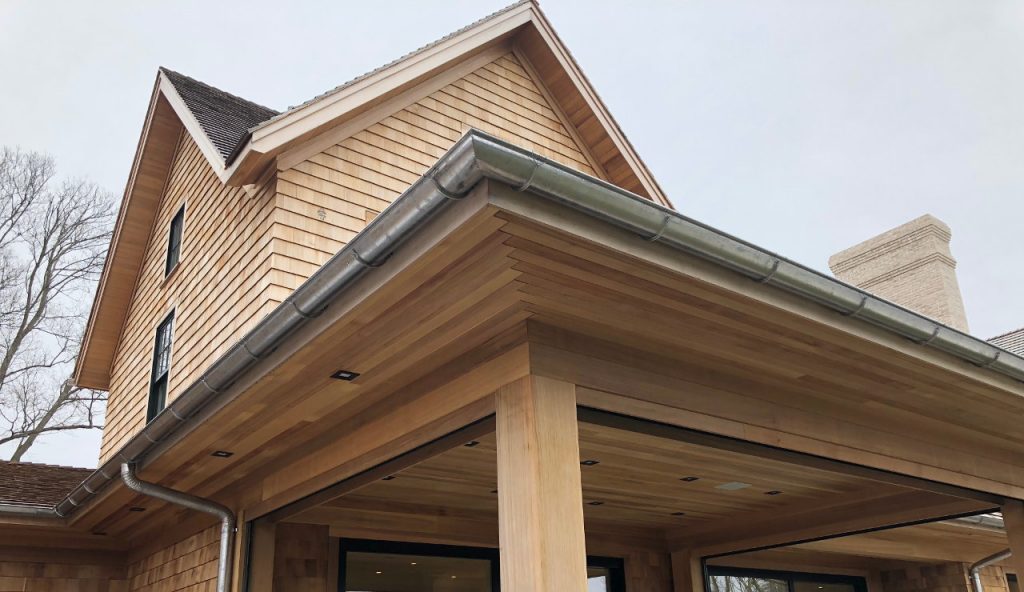 Half Round Gutters - Creative Seamless Gutters